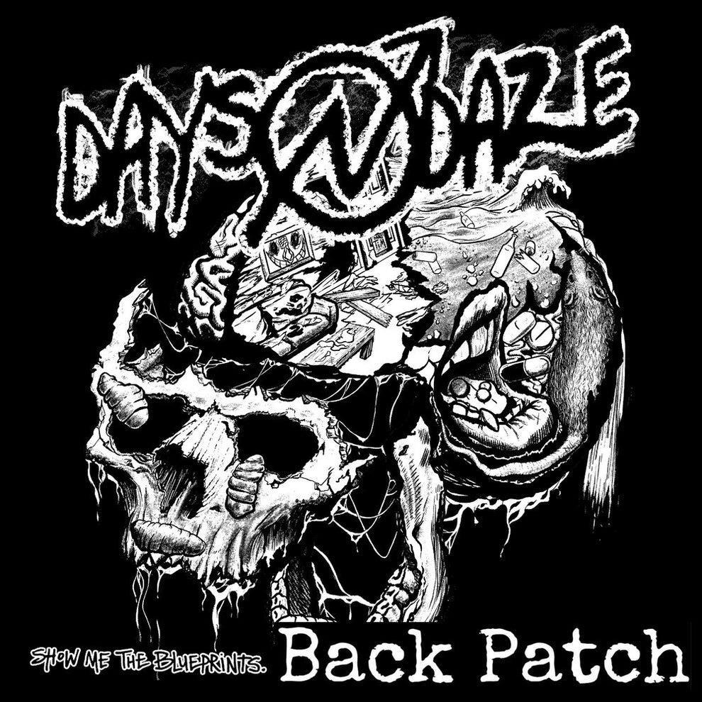 Days N' Daze: Large Back Patch - "Blueprints" – Flail Records
